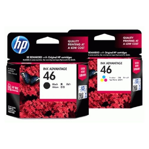 HP 46 - DeskJet 2020hc, 2029, 2520hc, 2529, 4729 - CZ637AA (Black ...