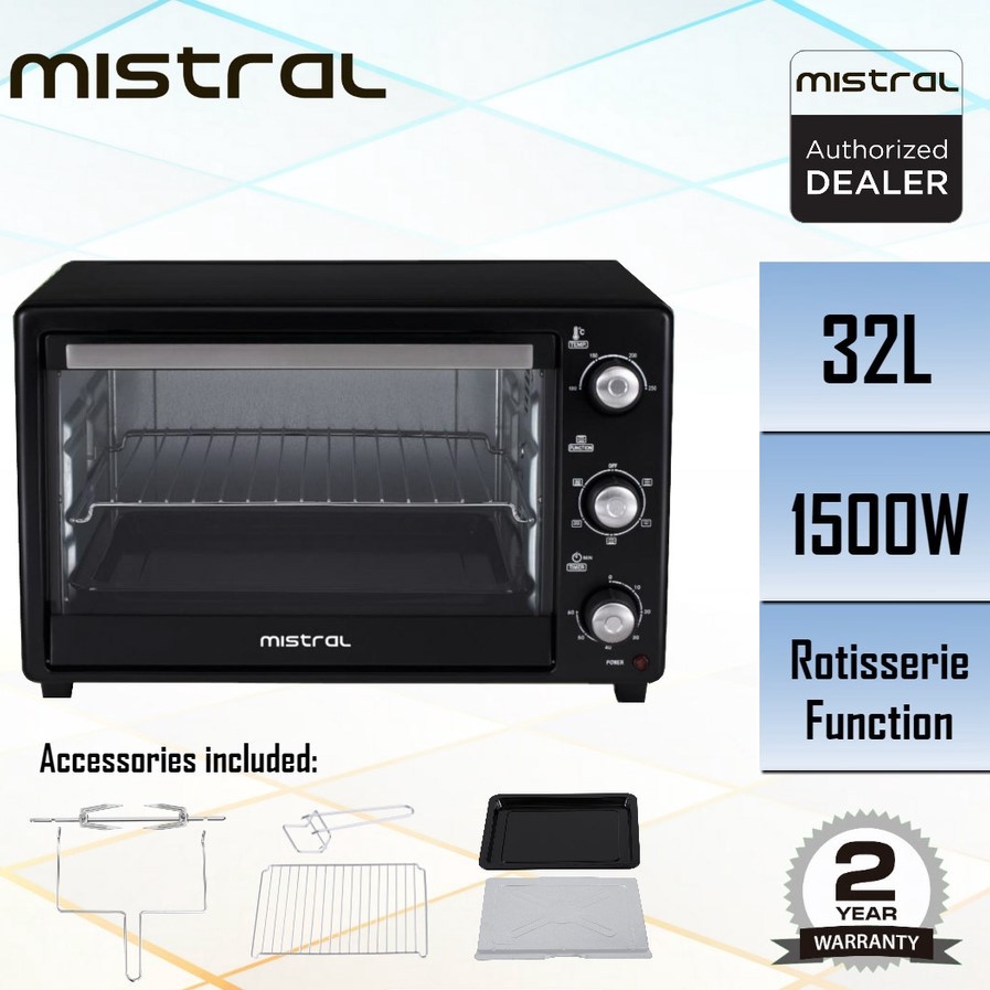 MISTRAL ELECTRIC OVEN MO45RCL 45LITRE (SATU AYAM BOLEH MASUK) | Shopee ...