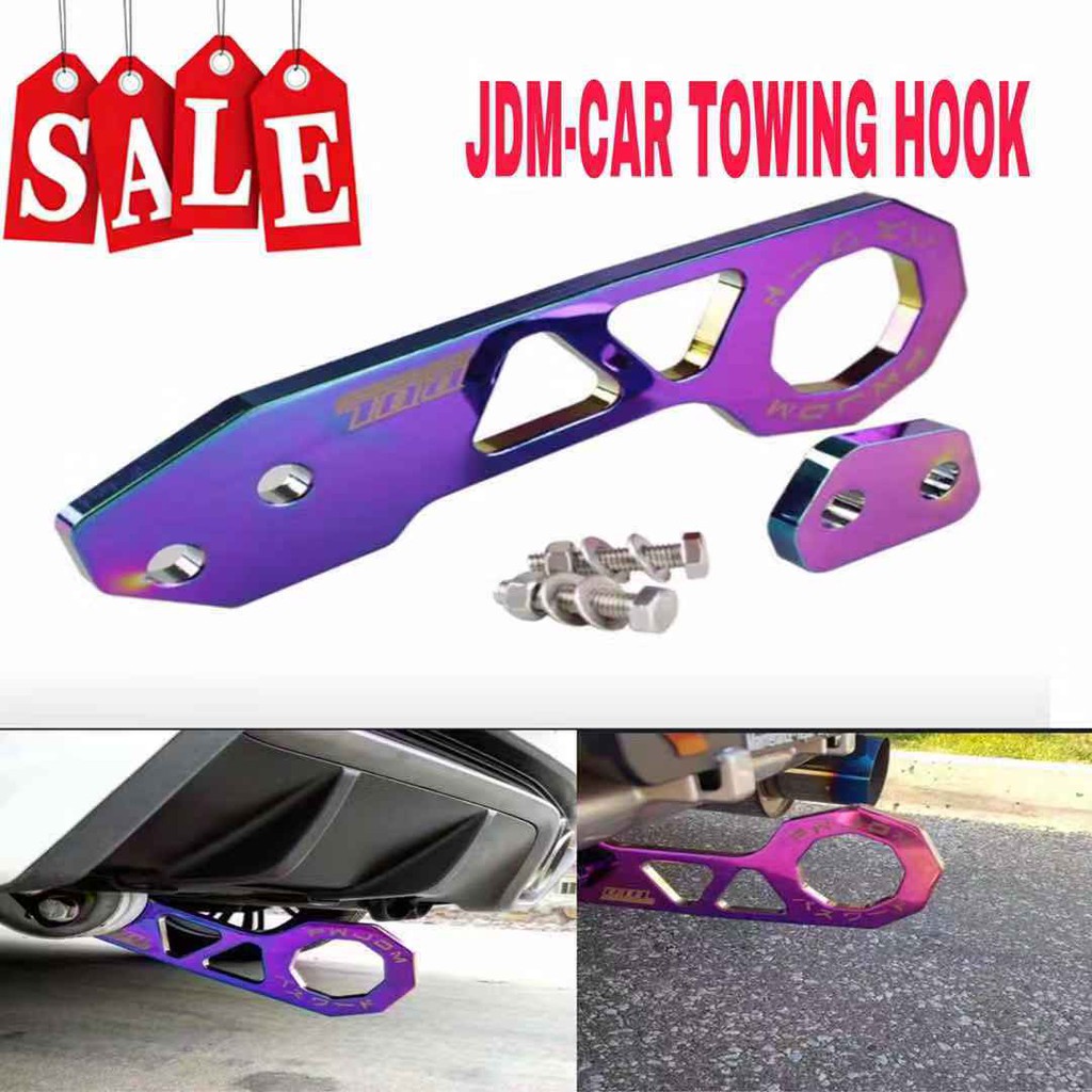 PW JDM CAR TOWING HOOK ( TITANIUM ) | Shopee Malaysia