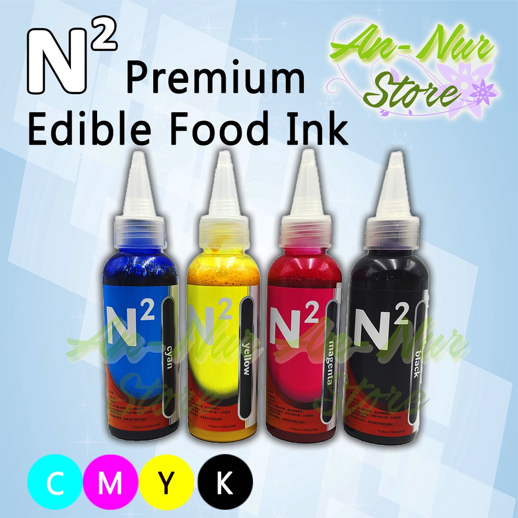 N2 Edible Refill Ink 100ml Edible Ink, Edible Image Printer Ink, Edible ...