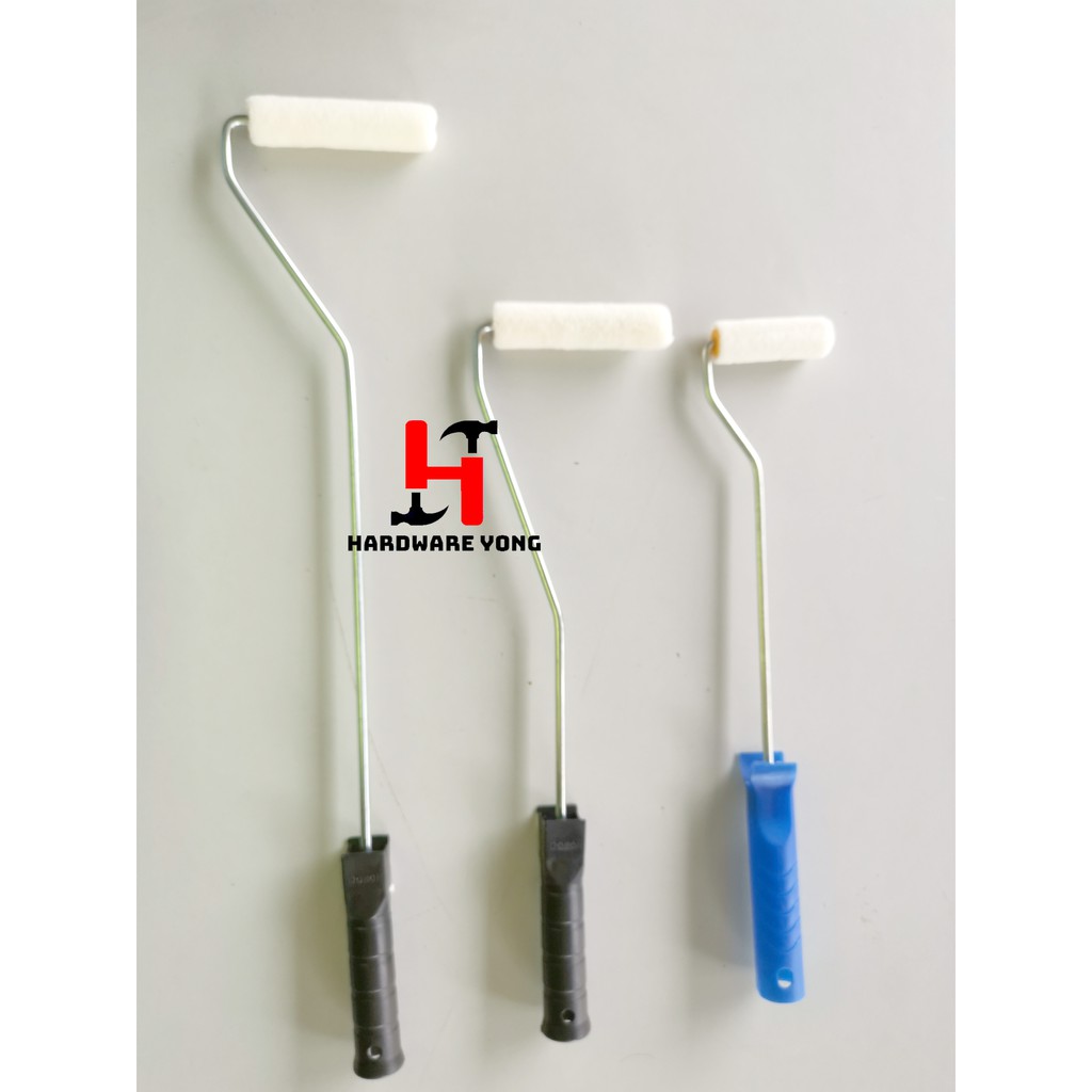 4IN Paint Roller with Handle (18IN OR 24IN) / 4IN Cat Roller Dengan ...