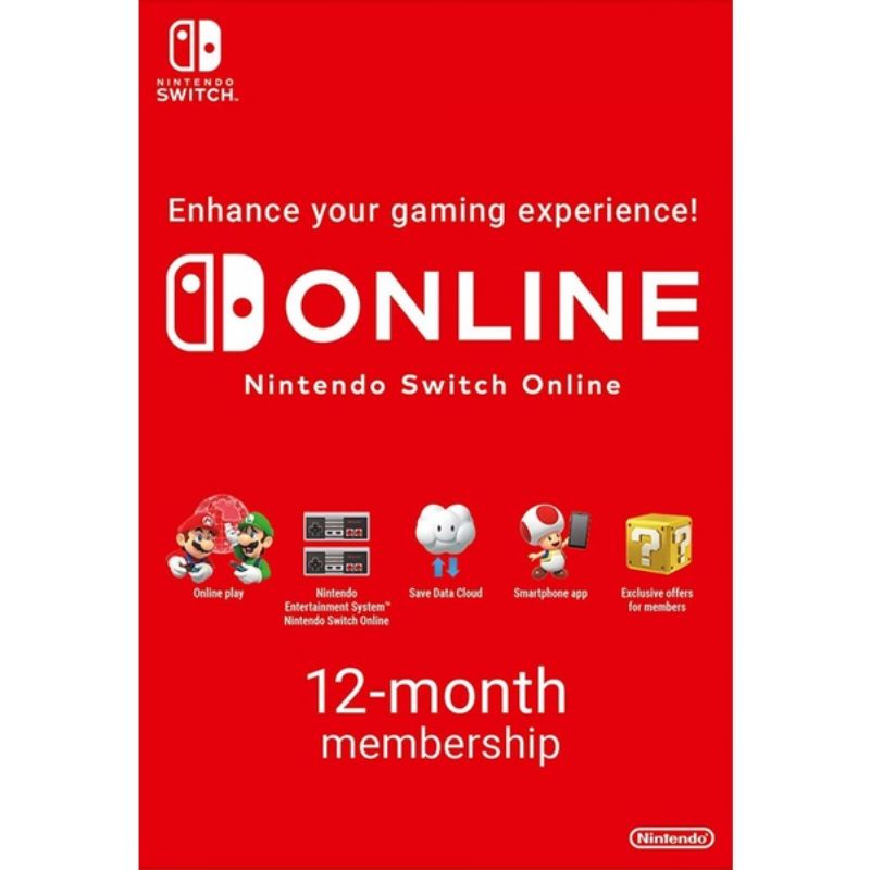 Switch Nintendo Online Family Membership (Open) | Shopee Malaysia
