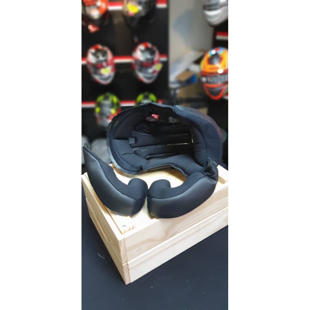Padding For Helmet Gracshaw Gaizer G838 open face/ GEOMAX G555/GENNEX ...