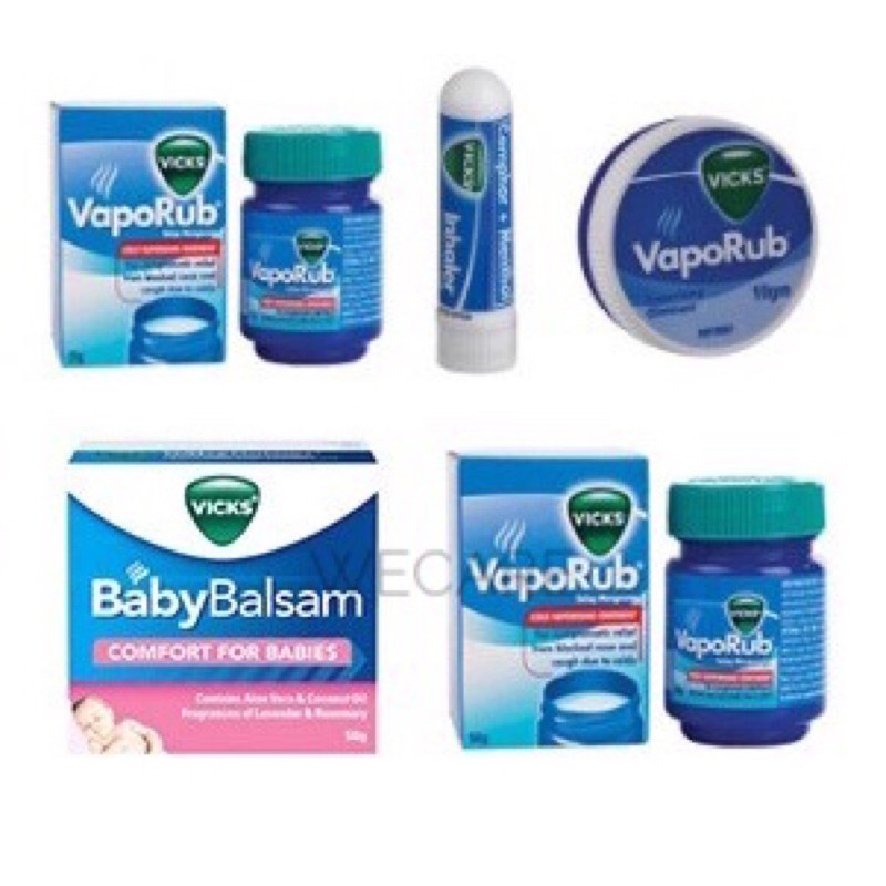 VICKS VAPORUB COLD VAPORISING OINTMENT | Shopee Malaysia