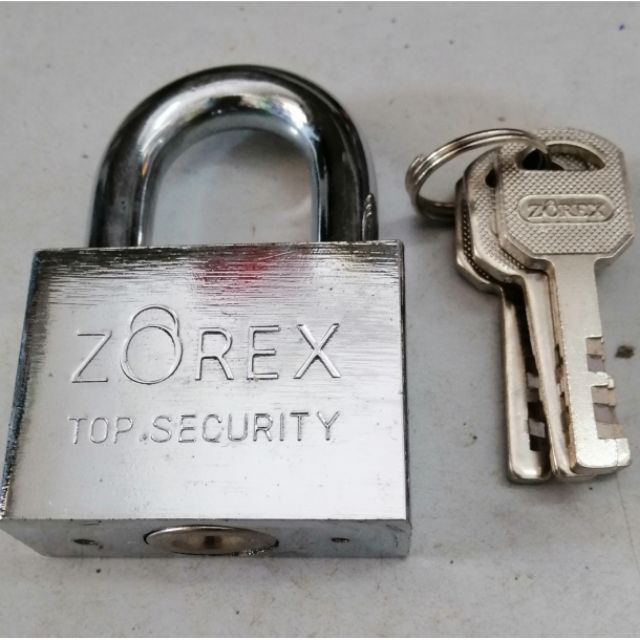 Zorex Security Padlock (40mm), (50mm) | Shopee Malaysia