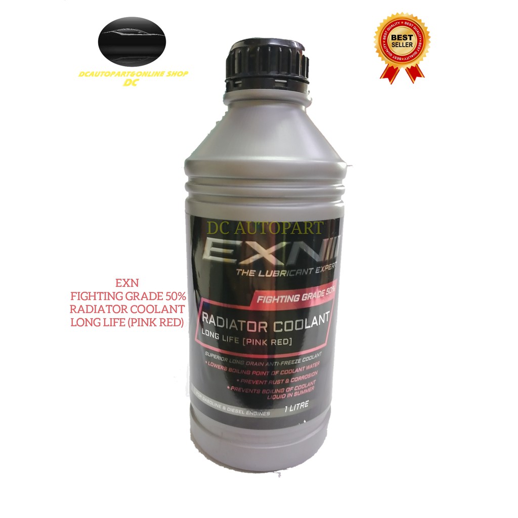 EXN - LONG LIFE COOLANT (PINK RED) FIGHTING GRADE 50% | Shopee Malaysia
