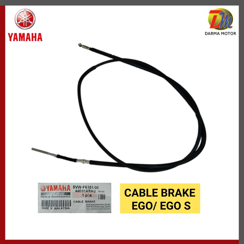 YAMAHA EGO/ EGO S FRONT BRAKE CABLE 100% ORI HLY | Shopee Malaysia