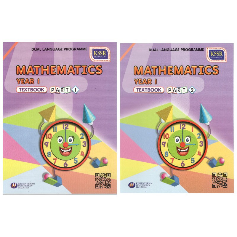 Dual Language Programme (DLP) Textbook Mathematics Year 1 | Shopee Malaysia