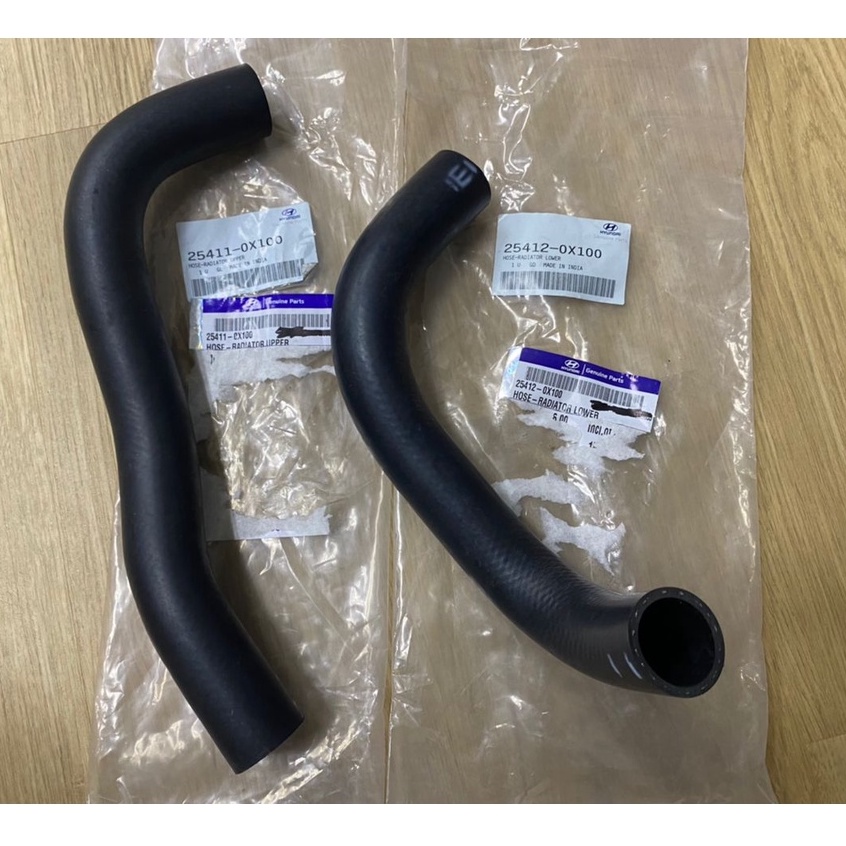RADIATOR HOSE UPPER & LOWER GENUINE PART (ORIGINAL) [UP 25411-0X100 ...