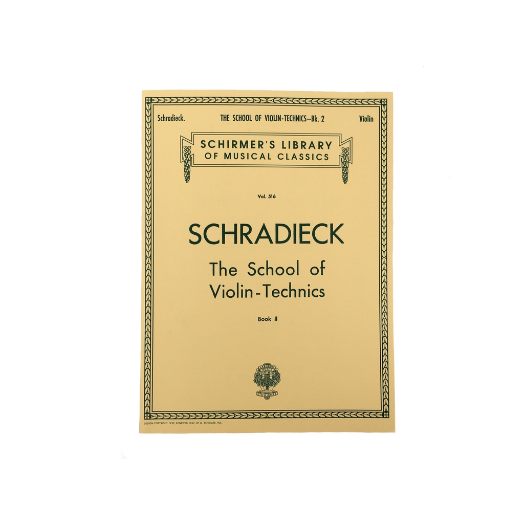 Schradieck (The School of Violin Technics Book II) | Shopee Malaysia