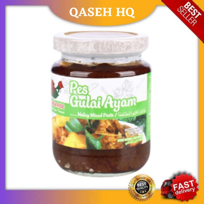 PES GULAI AYAM CAP BUNGA ROS | Shopee Malaysia