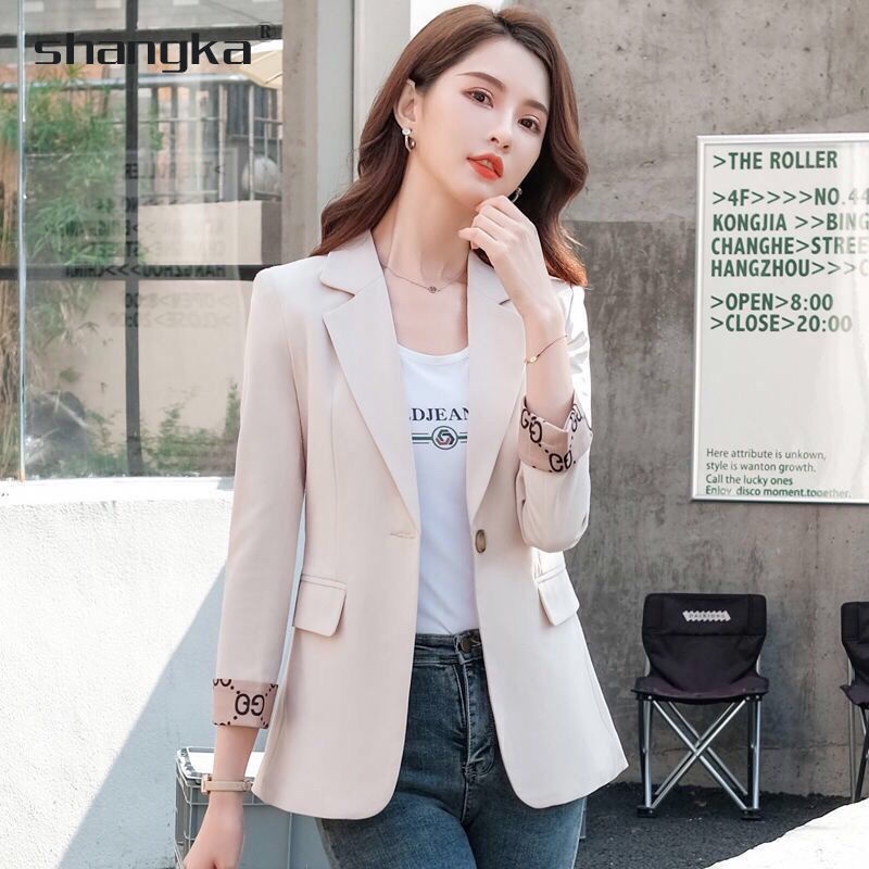 Thin Style Casual Three Quarter Sleeve Blazer Large Plus Size Suit ...