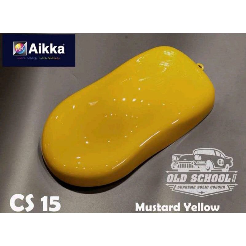 AIKKA CS15 Mustard Yellow Supreme Solid Colour for Car /Motor Spray ...