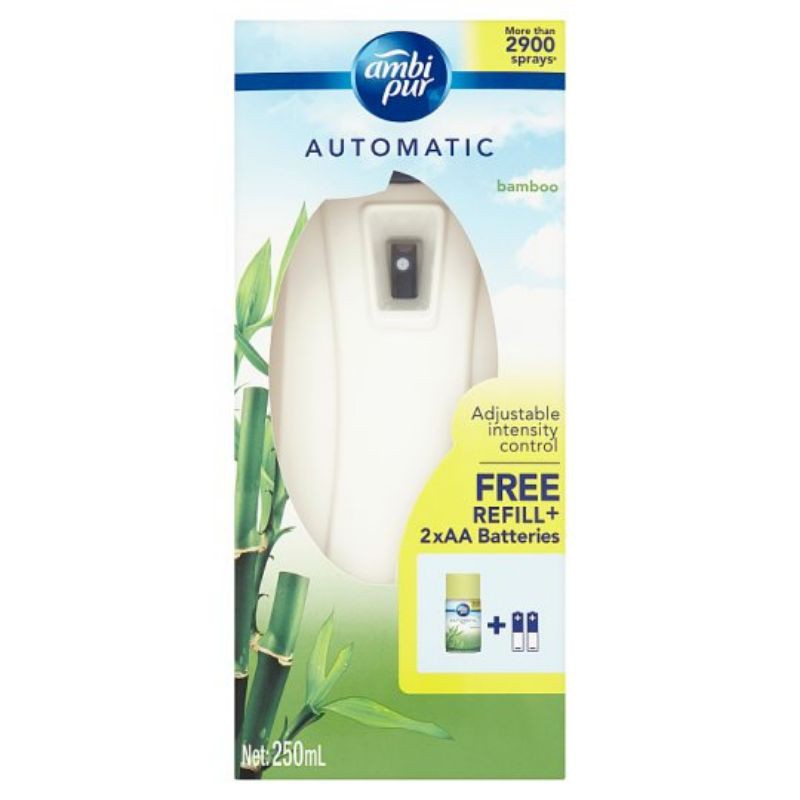 Ambi Pur InstantMatic Bamboo Automatic Spray 250ml + Free Refill (NO ...