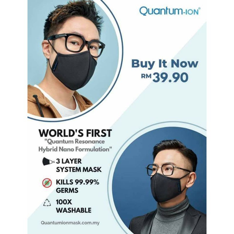 Quantum Ion Mask (100% Original) | Shopee Malaysia