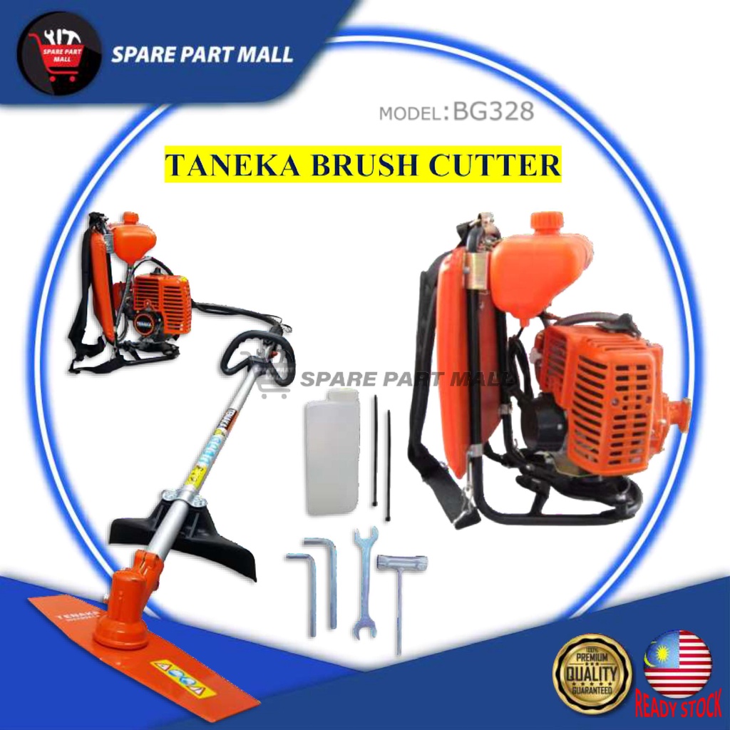 TANIKA/ TANEKA BRUSH CUTTER (BG328) 2-STROKE FUEL SAVING BACKPACK MESIN ...