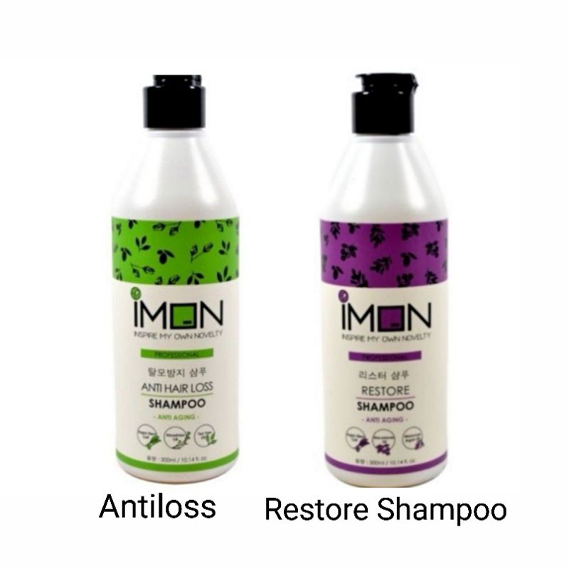 Imon Anti HairLoss+ Restore Shampoo imon Hair product restore Treatment ...