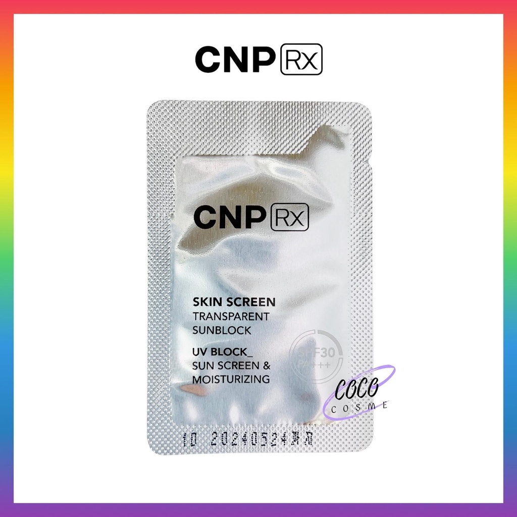 CNP RX Skin Screen Transparent Sunblock 1ml*20pcs | Shopee Malaysia