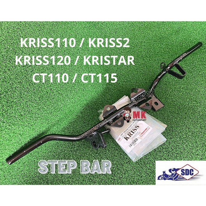 (K1) Front Step Bar Modenas KRISS110 / KRISS 2 / KRISS120 / KRISTAR / CT110 / CT115 Besi Pemijak ...