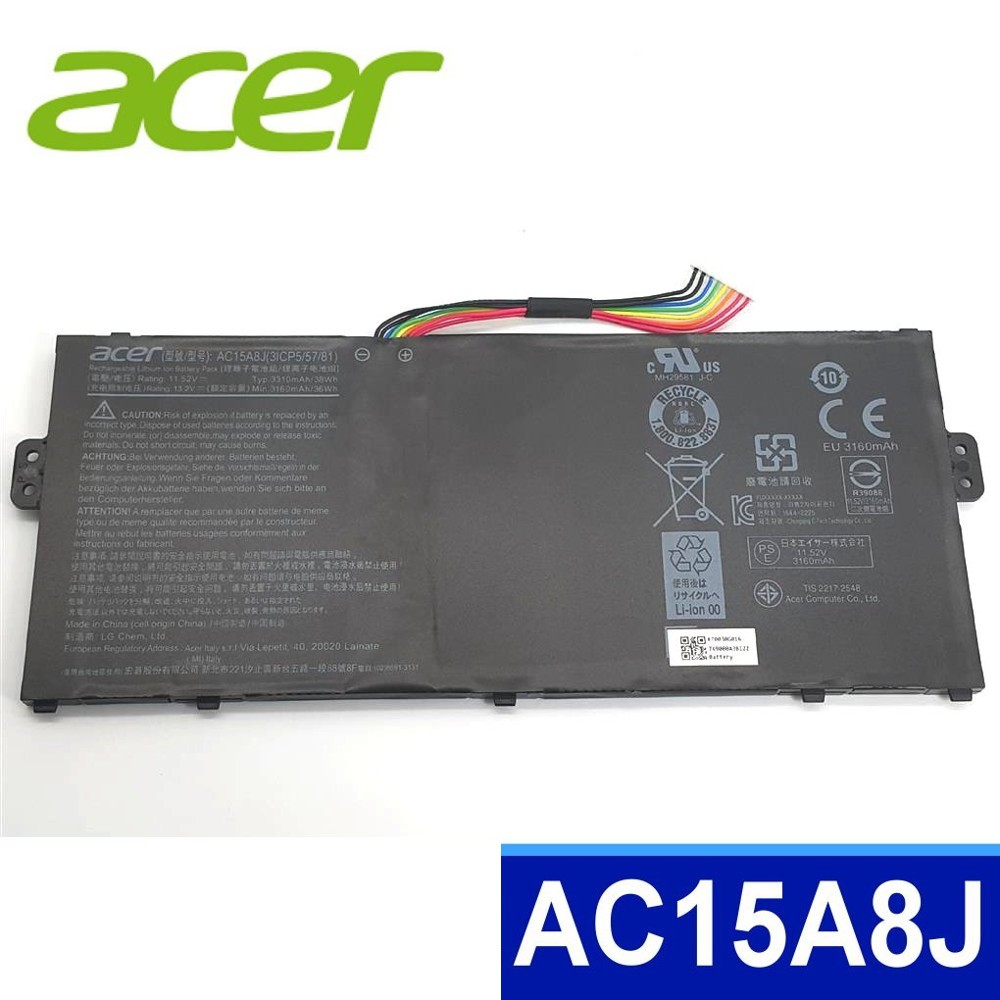 ACER Chromebook AC15A3J AC15A8J SPIN 511 R752 11 R11 C732 N17Q8 C735 ...