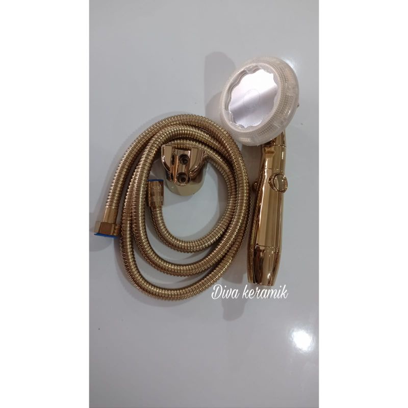 Gold HEAD SHOWER | Shopee Malaysia
