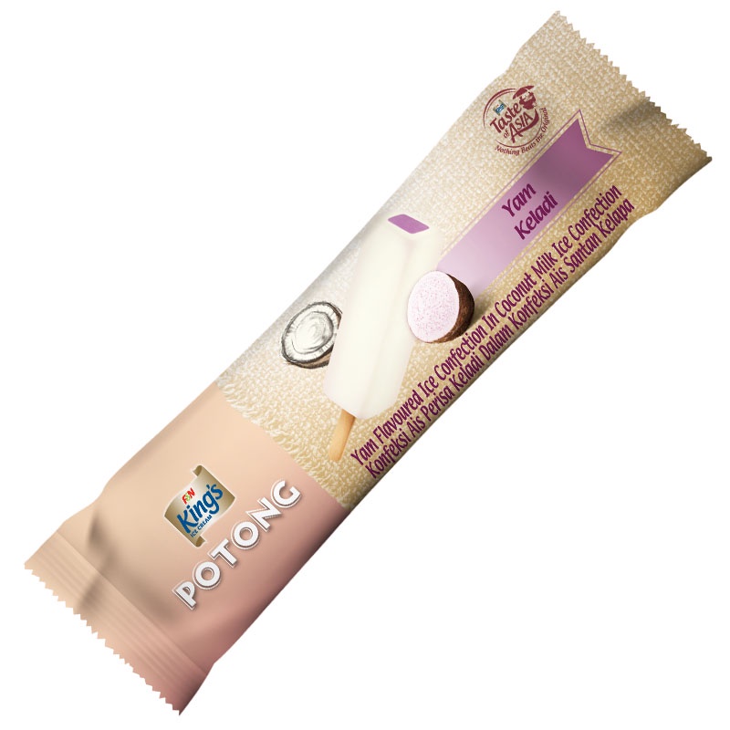 King's Potong Yam Ice Cream (15 sticks, 60ml Each) | Shopee Malaysia