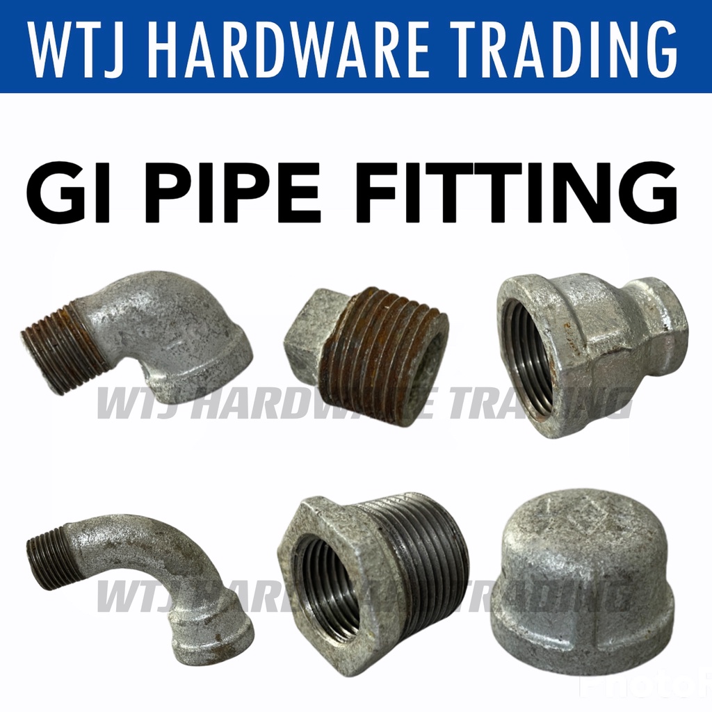 GI PIPE FITTINGS | STREET ELBOW | SHORT BEND | PLUG | CAP | REDUCING ...