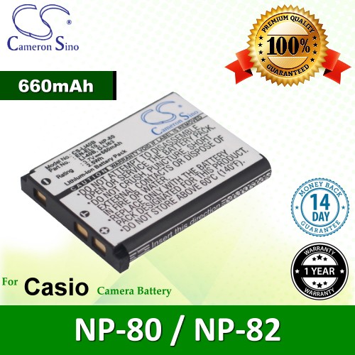 CS Camera Battery LI40B Casio Exilim EX-Z800YW / EX-ZS150GD Battery ...