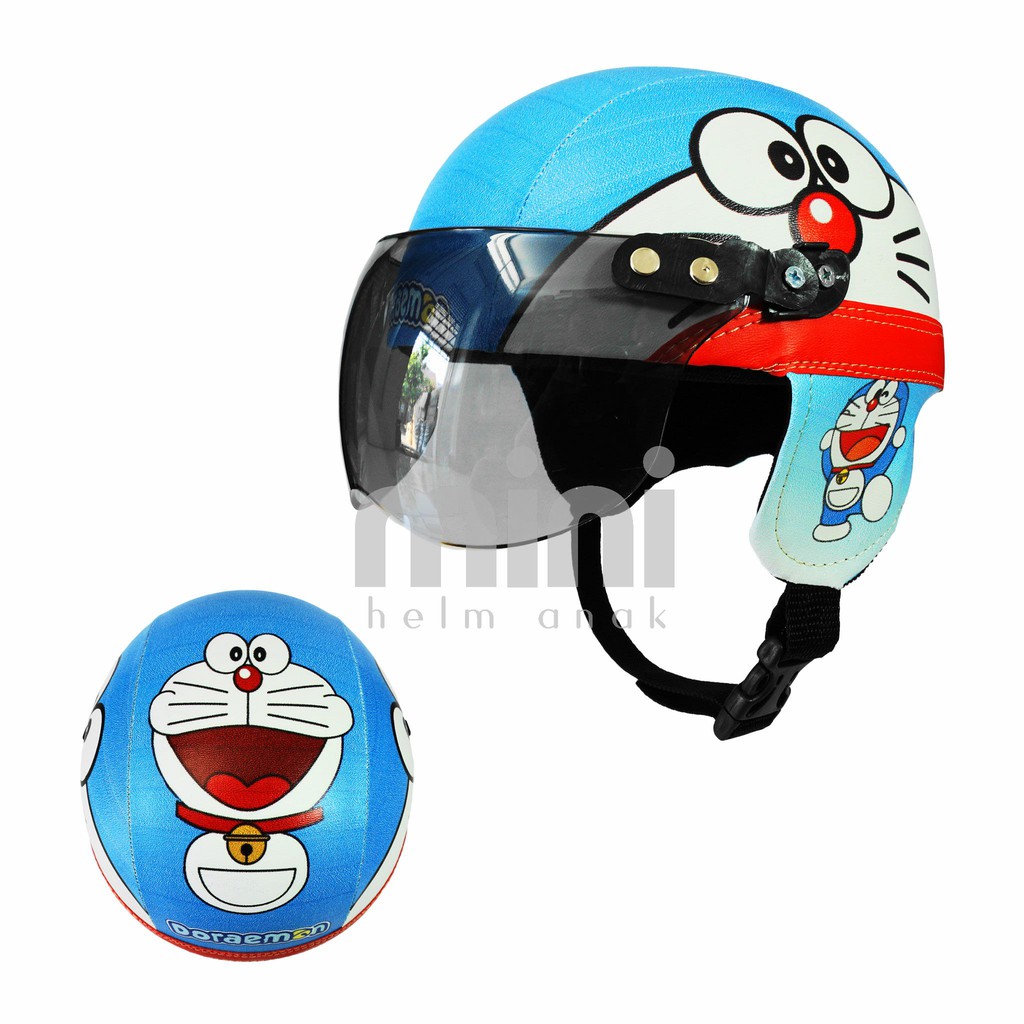 Doraemon Retro Children's Helmet | Shopee Malaysia