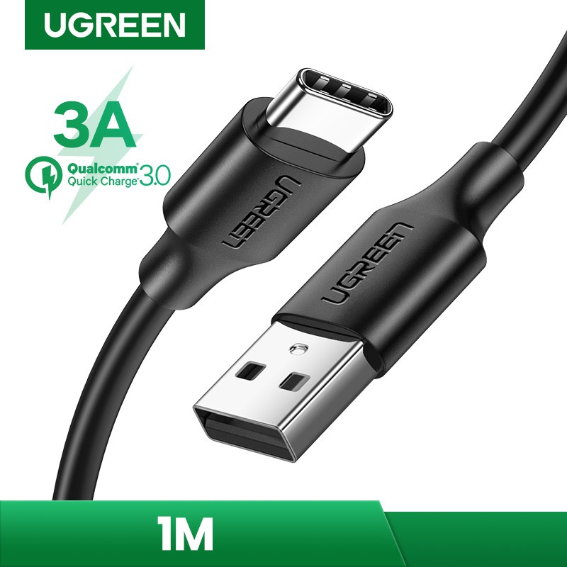 UGREEN Original 3A Type C Fast Charging Cable (100cm) [Buy 1 Get 1 Free ...