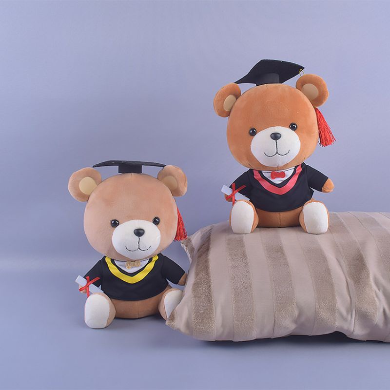 8.5 Inch Convocation Bear Happy Graduation Soft Toy Doll Patung ...