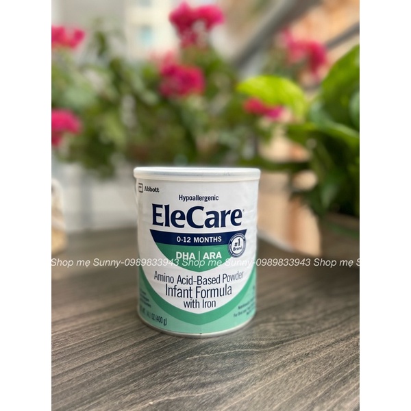 Elecare DHA/ARA milk 400g for babies with cow protein allergy | Shopee ...