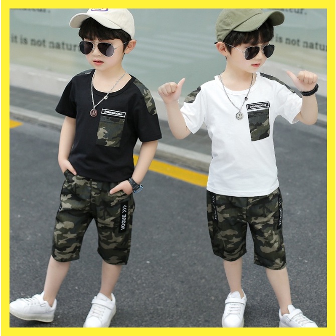 QW DUMBO baby boy clothes kids 2-13 years cool boy 2pc/set tshirt ...