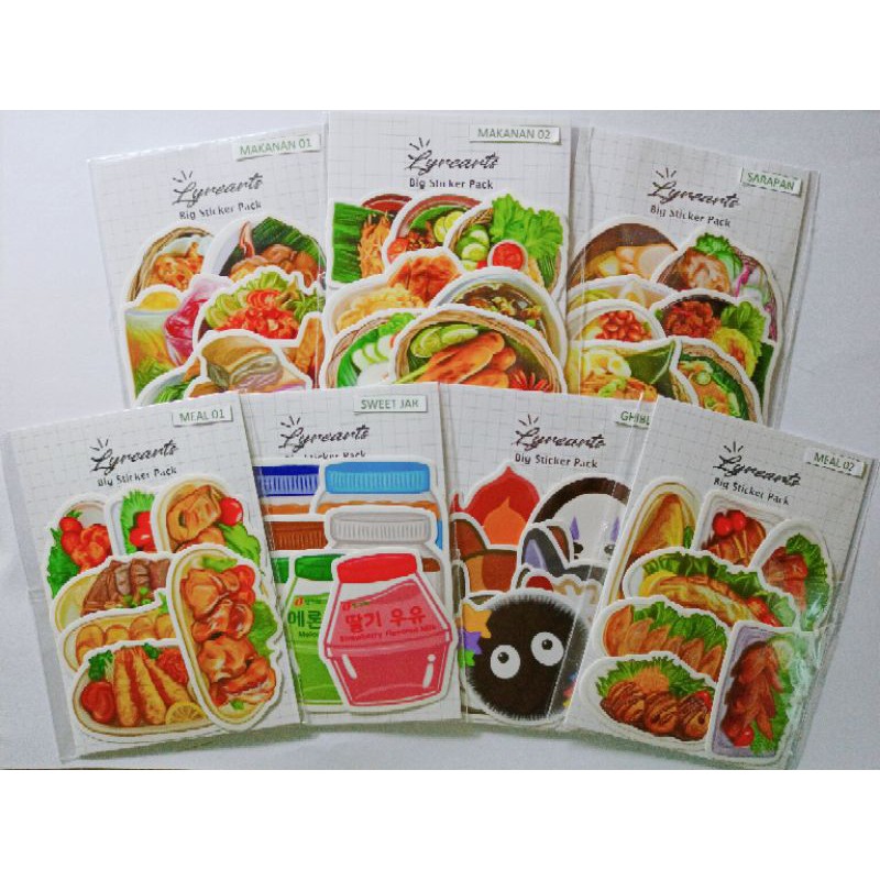 Big Sticker Pack/Big Sticker Ghibli/Sweet Jar/Food/Breakfast/Meal ...