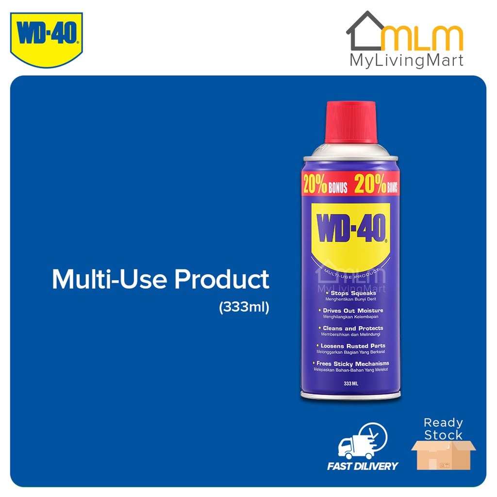 WD-40 Multi Use Product Anti Rust Multi Purpose Lubricant Spray 333ml WD40 | Shopee Malaysia