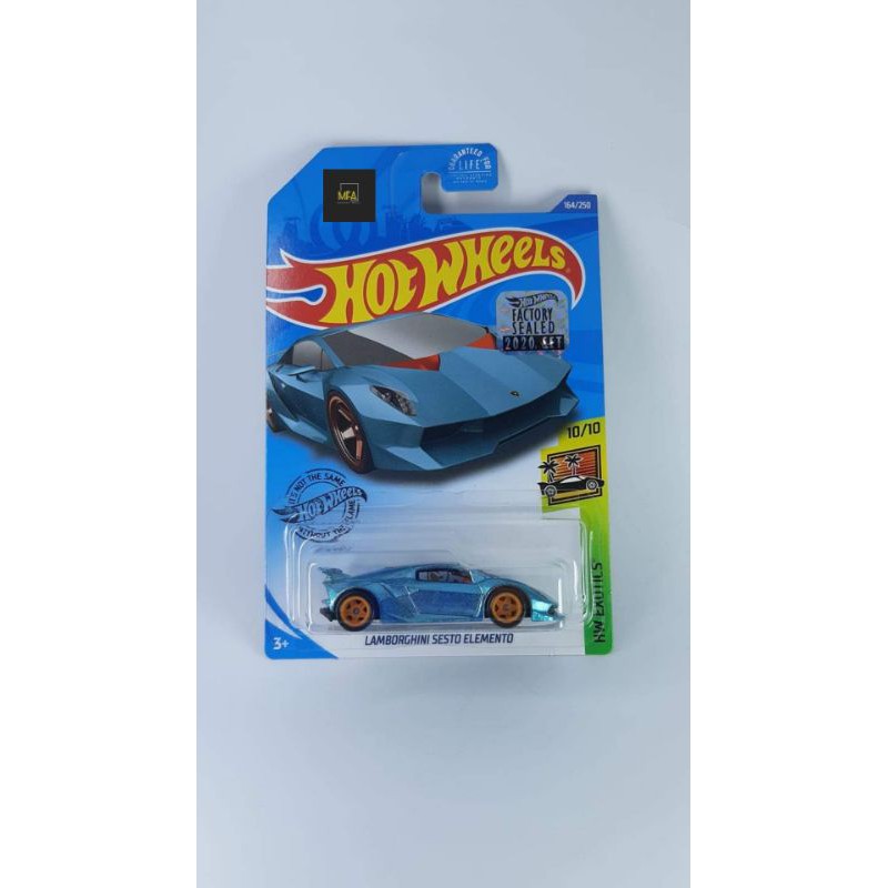 Hotwheels Lamborghini Sesto Elemento STH Super Treasure Hunt Factory ...