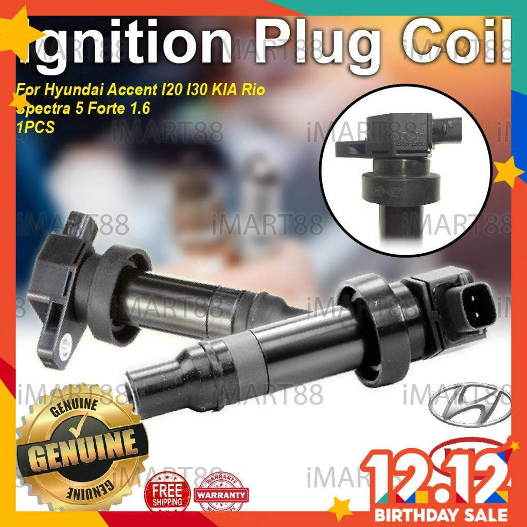 ORIGINAL KIA FORTE SPECTRA RIO HYUNDAI ACCENT I20 I30 IGNITION PLUG ...