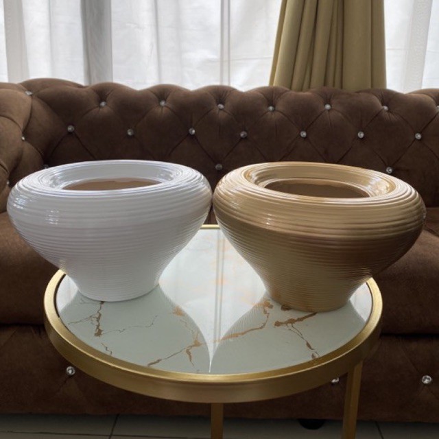 Vase gold pasu orkid pasu ceramik pasu gubahan pasu bunga pasu bulat ...