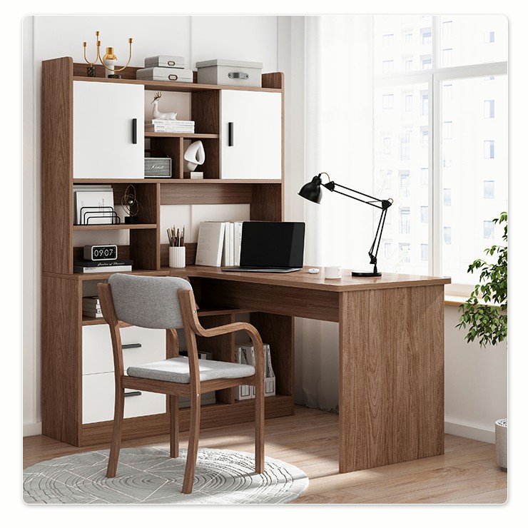 Bookcases, desks, bookshelves, bookshelves, simple modern home study ...