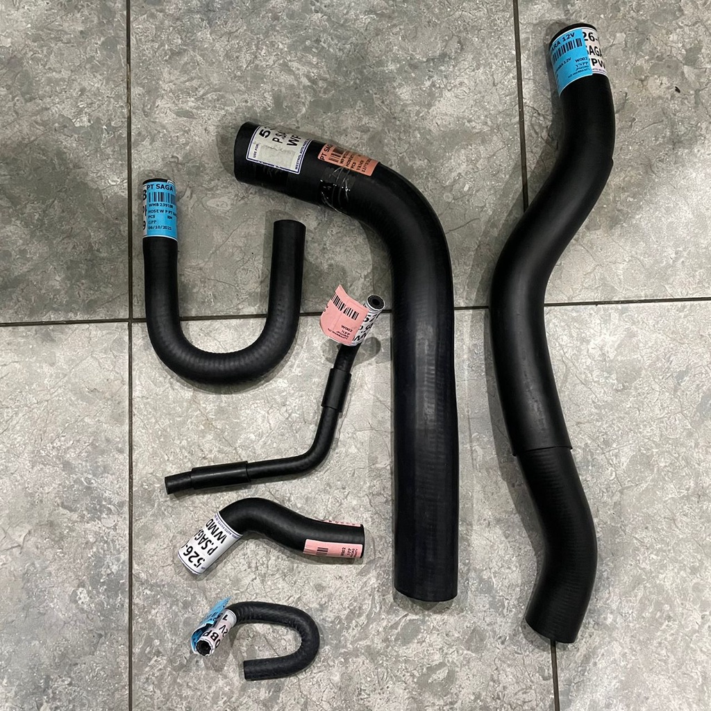 RADIATOR BY PASS HOSE SET PROTON SAGA ISWARA 12V AUTO (TOP BOTTOM BY ...