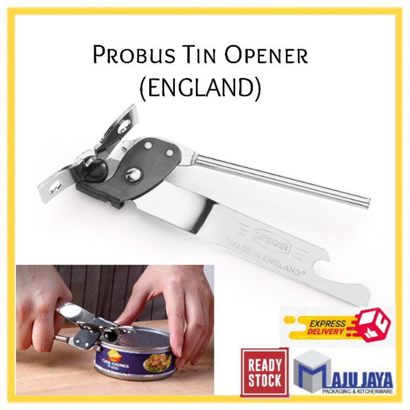 PROBUS Can opener England Tin Bottle Multi-Function Stainless Steel ...