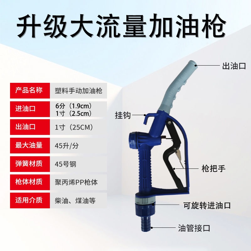 Dl [Shipping within 24 Hours] Refueling Gun Refueling Pump Plastic ...