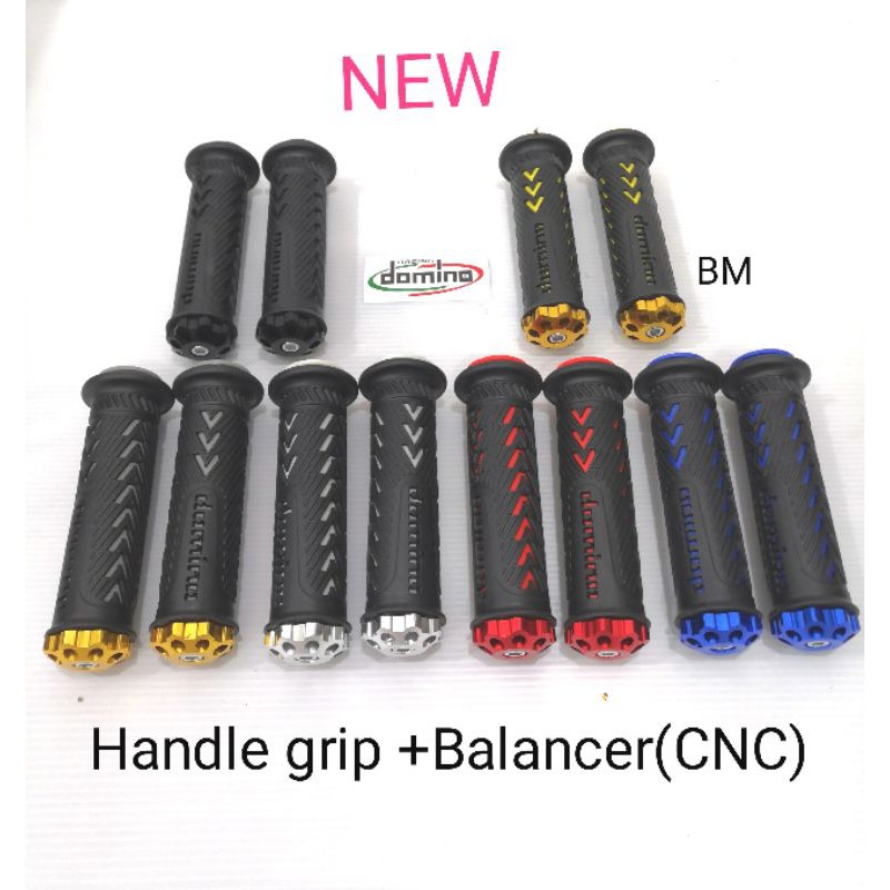 DOMINO HANDLE GRIP W/BALANCER Y15ZR LC135 W125 UNIVERSAL | Shopee Malaysia