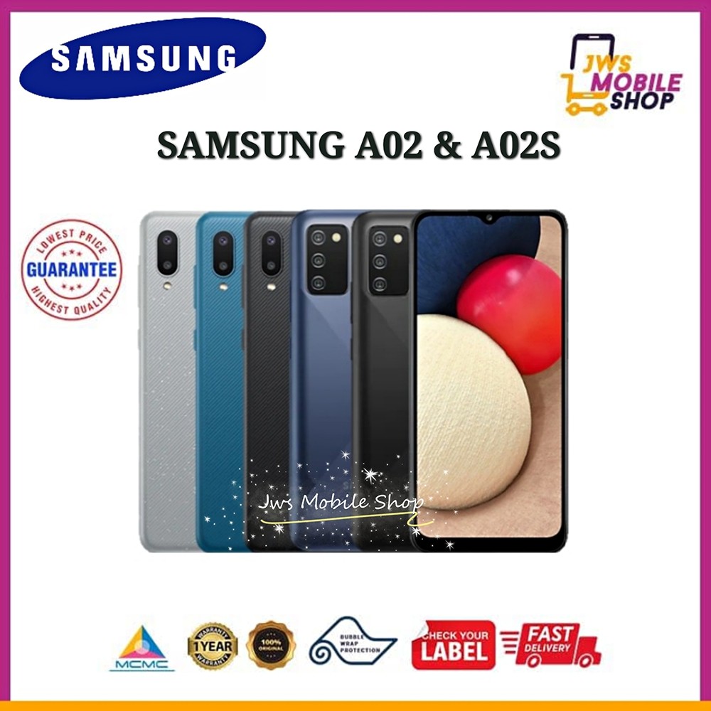 SAMSUNG GALAXY A02 /A02S (3/4GB+32/64GB) *[ORIGINALSAMSUNG MALAYSIA ...