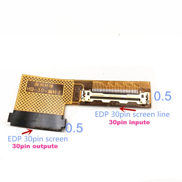 NEW screen LED EDP input output 30pin to 40pin converter cable adapter ...