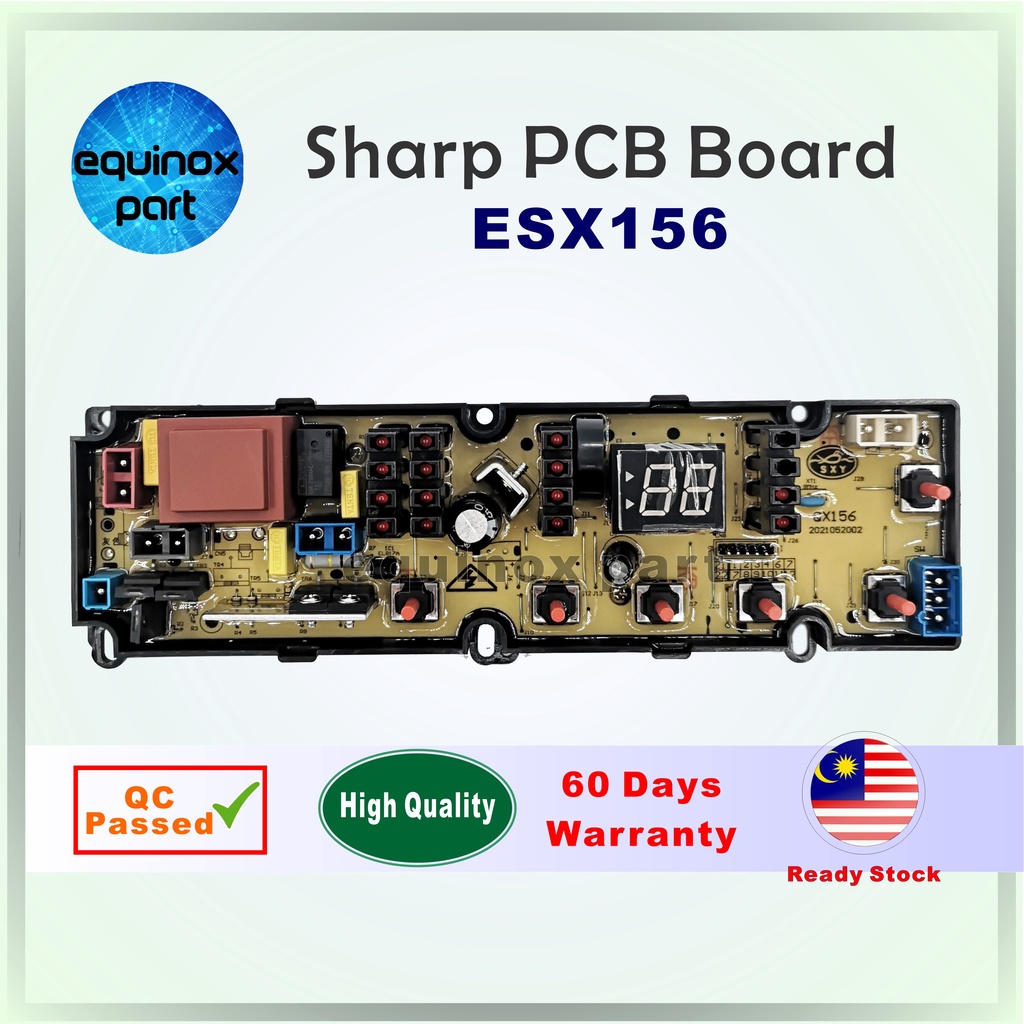 (ORIGINAL)Sharp ESX156 ESX159 Washing Machine PCB Board | Shopee Malaysia