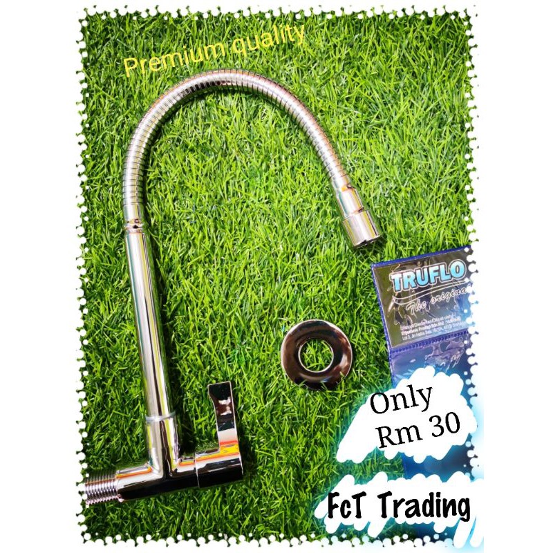 TRUFLO WALL SINK TAP L0201B | Shopee Malaysia