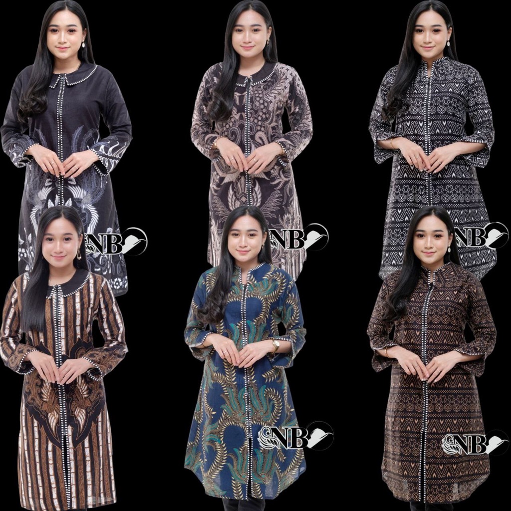 Dj BATIK | Batik Tunic BATIK Uniform MOTIF BATIK Women's BATIK Clothes ...