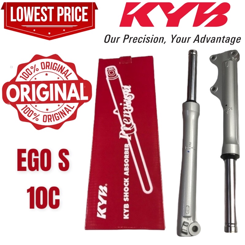 LOWEST PRICE !!!! YAMAHA EGO S (10C) / EGO (5VW) 100% ORIGINAL KYB FRONT FORK SET/ DAMPER ...