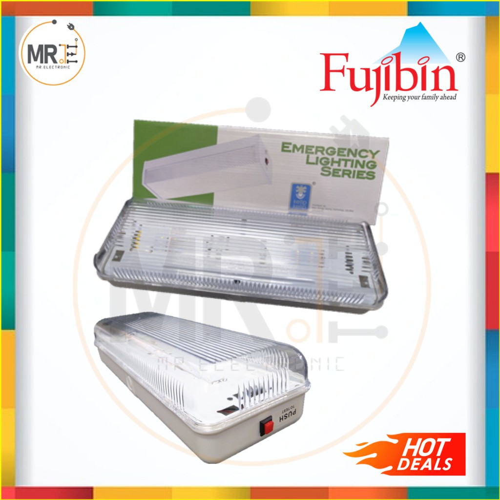 FUJIBIN LED EMERGENCY LIGHT KEL-12-44 (READY STOCK) | Shopee Malaysia